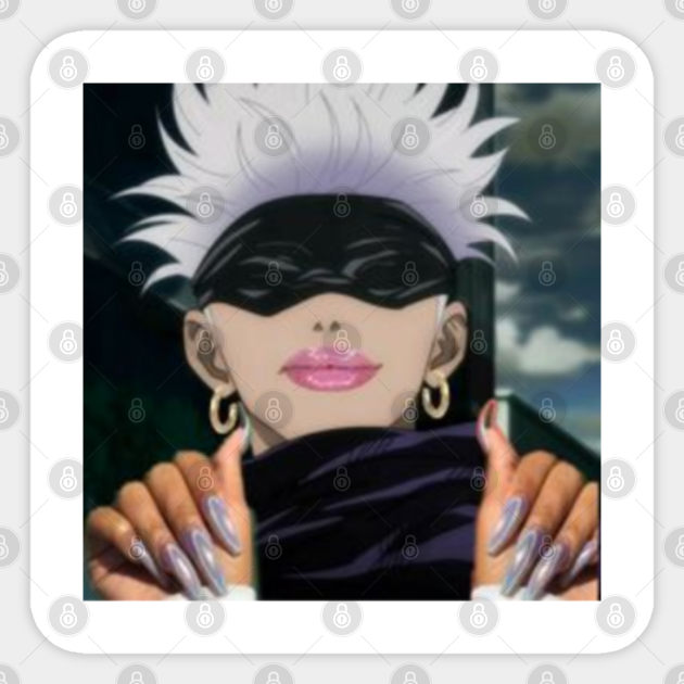 Gojo Meme Jjk Gojo Sticker Teepublic